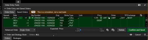 removing legs while editing order r thinkorswim