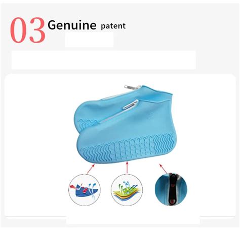 Силиконовый чехол для резиновых туфель; непромокаемая водонепроницаемая ...