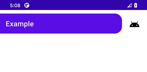 Android Is It Possible To Seperate Elements In Actionbar Stack Overflow