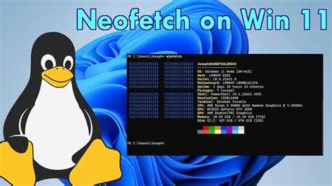 Neofetch On Windows 11 Install Quick And Easy YouTube