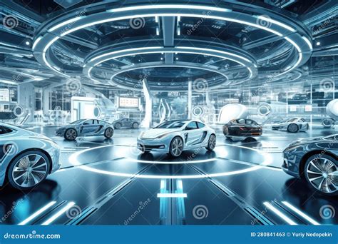 Latest Advancements In Autonomous Technology And Robotics Generative Ai Stock Illustration