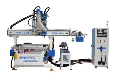 1325 ATC 4 CNC Router With PTP Table Blue Elephant CNC