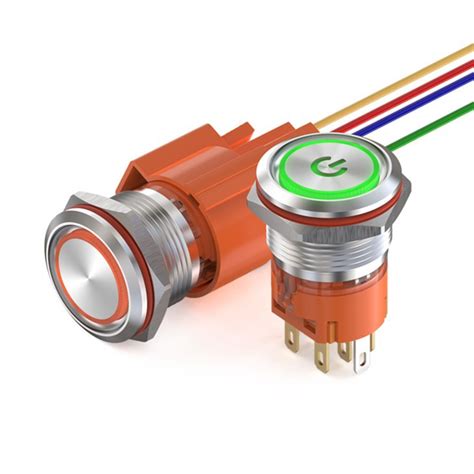 China Customized MM NO NC NO NC Push Button Switch Manufacturers Suppliers Factory LANBOO