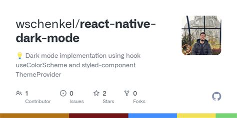 Github Wschenkelreact Native Dark Mode Dark Mode Implementation
