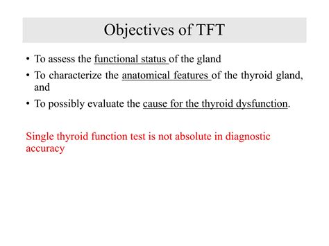 Thyroid Function Test Tft In Simple Way Pdf