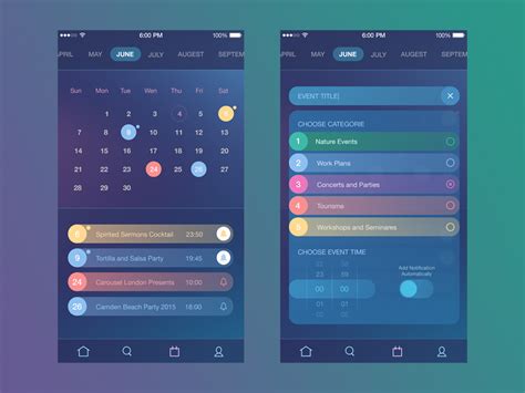 Time Management App By Tamara For Tubik On Dribbble