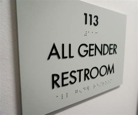 ADA Compliant Braille Signage For Interiors Cushing