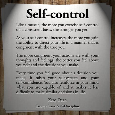 What Is The Definition Of Self Control