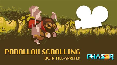 Parallax Scrolling Tilesprite With Phaser 3 Youtube