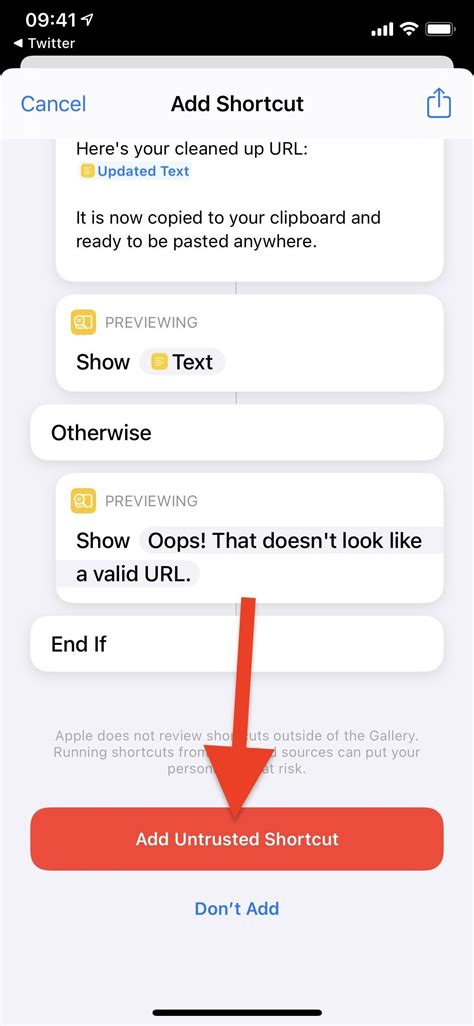 how to auto remove annoying tracking codes in urls you share from your iphone to get cleaner