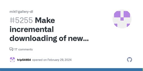 Make Incremental Downloading Of New Images Easier Scraping · Issue