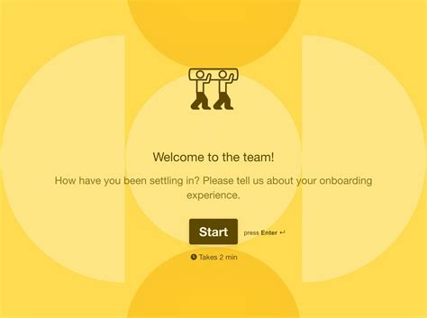 New Hire Survey Typeform Template
