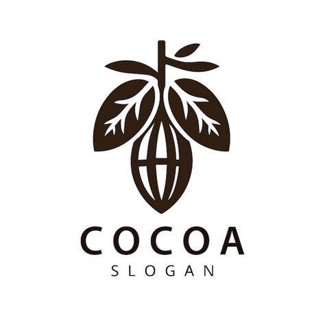 Premium Vector Cocoa Logo Icon Design Template For Chocolate Product
