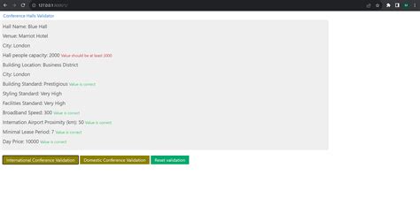 Github Ma Github Accountweb App Conference Hall Validator