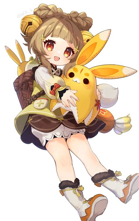 Yaoyao And Yuegui Genshin Impact Drawn By Rono Iwant Ab Danbooru