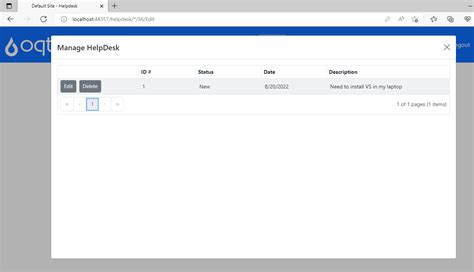 oqtane helpdesk module issues · oqtane oqtane framework · discussion
