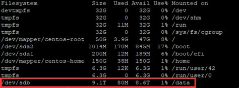 centos7下挂载超过2t以上硬盘 centos挂文件系统只有2t csdn博客