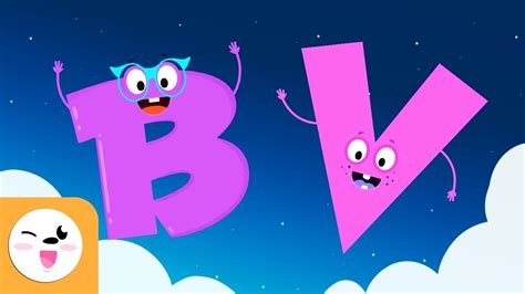 Mis Primeras Letras La B Y La V Para Niños Youtube