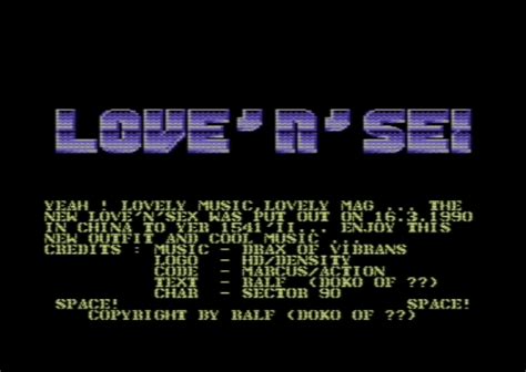 Love And Sex 1 1989 Doko Free Download Borrow And Streaming Internet Archive