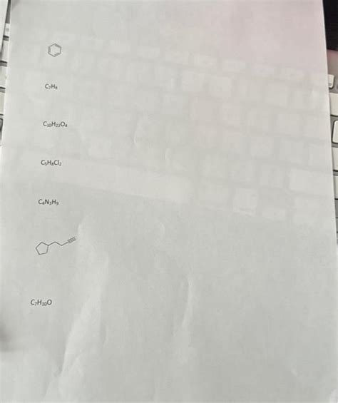 Solved Name The Following Structures Determine The Chegg