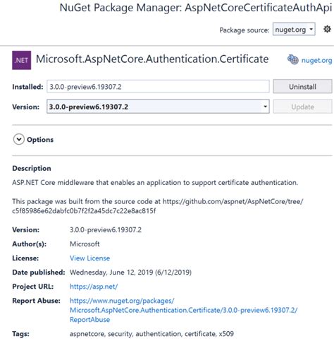 Certificate Authentication In Aspnet Core 31 Software Engineering