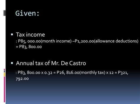 Computation Of Income Tax PPTX