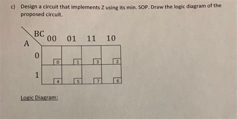 Solved Exercice 4 Consider The Following Combinational