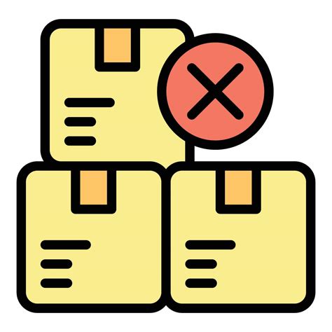 Defective Product Box Icon Vector Flat 28181451 Vector Art At Vecteezy