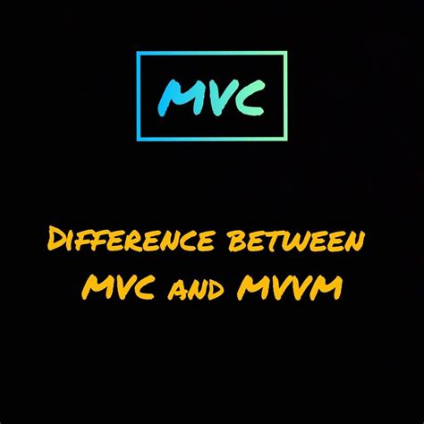 Dot Net On Instagram Difference Between Mvc And Mvvm Mvc Aspdotnetmvc Dotnet Csharpdotnet