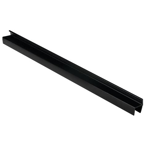 Custom Plastics Inc Hanging File Rail Black Hanging Files Index Systems
