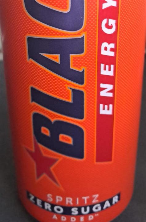 Black Energy Zero Sugar Spritz Kalorie Kj I Wartości Odżywcze