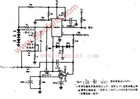 用于超精密电压频率转换器的电路 基础电路 维库电子市场网