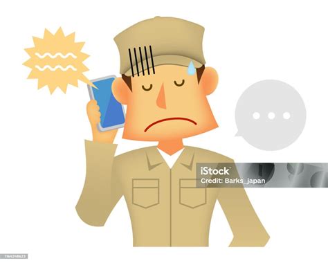 젊은 아시아 전화를 통해 꾸짖 건설 산업에 대한 스톡 벡터 아트 및 기타 이미지 Istock