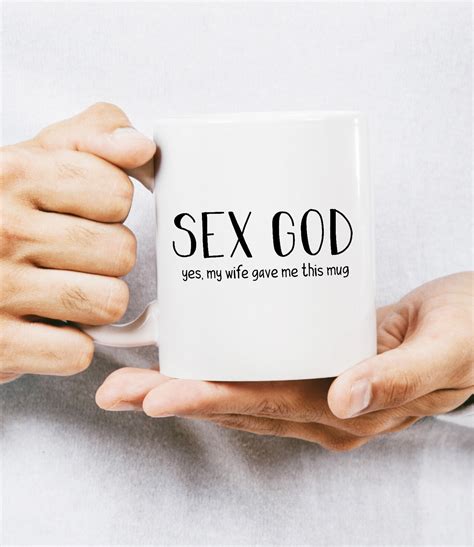 Sex God Mug Funny Husband T For Husband Valentines Day Mug Wedding