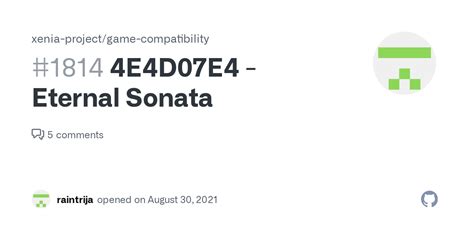 4e4d07e4 eternal sonata · issue 1814 · xenia project game