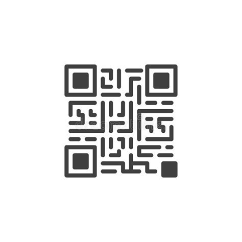 QR Code Vector Icon Stock Vector Illustration Of Symbol 267870578