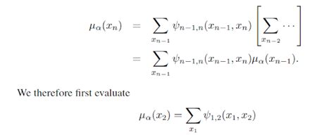 Inference In Graphical Models Inference On Chain Trees And Factor Graphs
