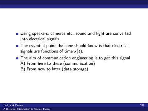 how were the first error correcting codes constructed a historical introduction to coding