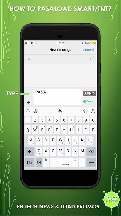 Paano Mag Pasaload Sa Smart Pasaload Smarttelecom Paano Youtube