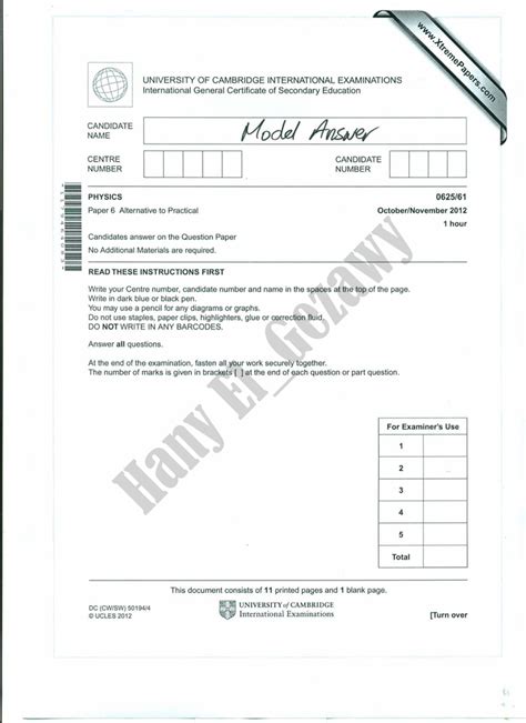 Itiiij Igcse Physics