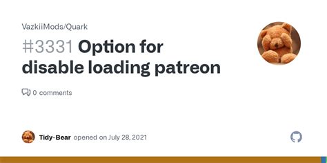 Option For Disable Loading Patreon Issue 3331 VazkiiMods Quark GitHub