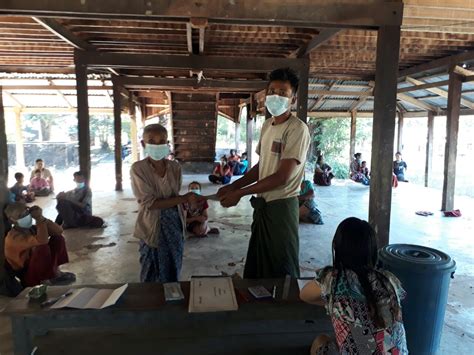 ဘောဂလိမြို့ မဲတင်းတိမ်ကျေးရွာအုပ်စု၌ ပုံမှန်ဝင်ငွေမရှိသော အခြေခံလူတန်းစား အိမ်ထောင်စု များအတွက