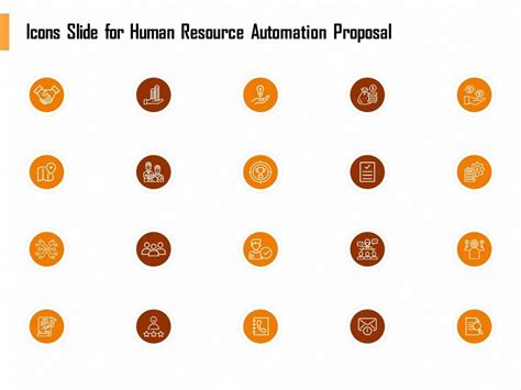 Icons Slide For Human Resource Automation Proposal Ppt Topics Presentation Graphics