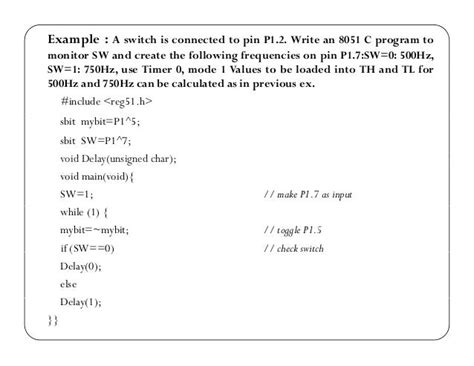 Embedded Development Embedded C Programming Based On 8051 Microcontroller