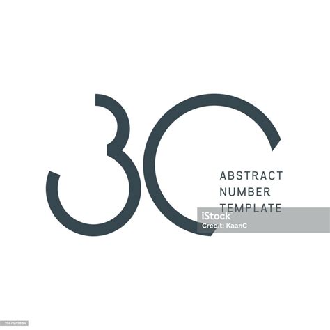 추상 번호 템플릿입니다 기념일 번호 템플릿 격리 기념일 아이콘 레이블 기념일 기호 벡터 스톡 일러스트 레이 션 로고에 대한 스톡 벡터 아트 및 기타 이미지 Istock