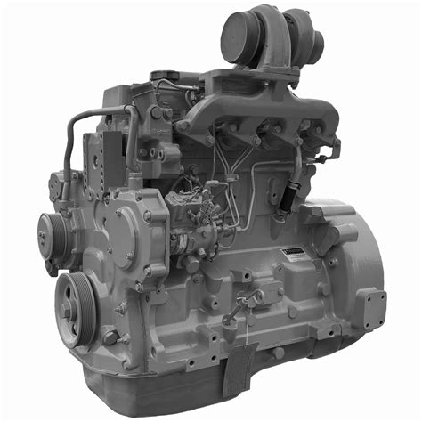 Remanufactured John Deere 4045tf And 4045hf Diesel Engine No Ecu