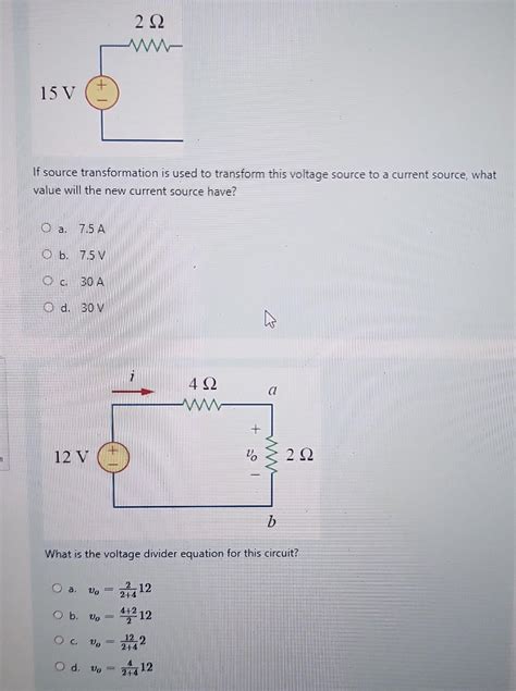 Solved If Source Transformation Is Used To Transform This Chegg Com