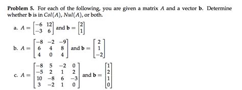 Solved Problem For Each Of The Following You Are Given A Chegg