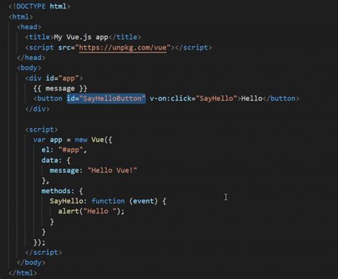 Vuejs Development Add Friendly Element Ids Frank Stadler