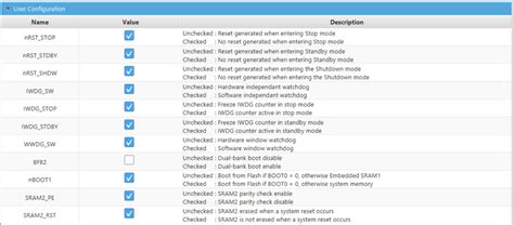 solved stm32cubeprogrammer doesn t show dbank option byte stmicroelectronics community